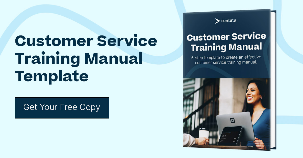 Customer Service Training Manual Template